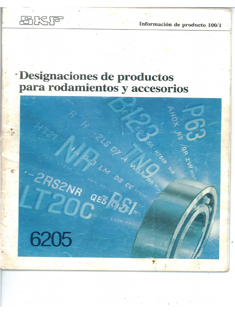 Manual SKF Rodamientos | PDF