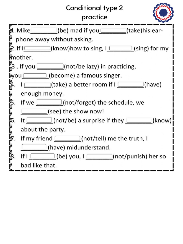 Conditional Type 2 Practice | PDF