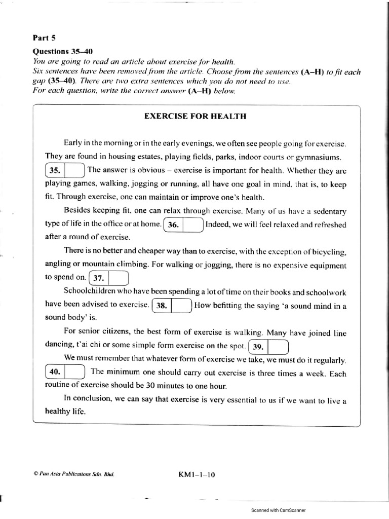 PT3.Eng_.Paper-1.-Part-5 | PDF