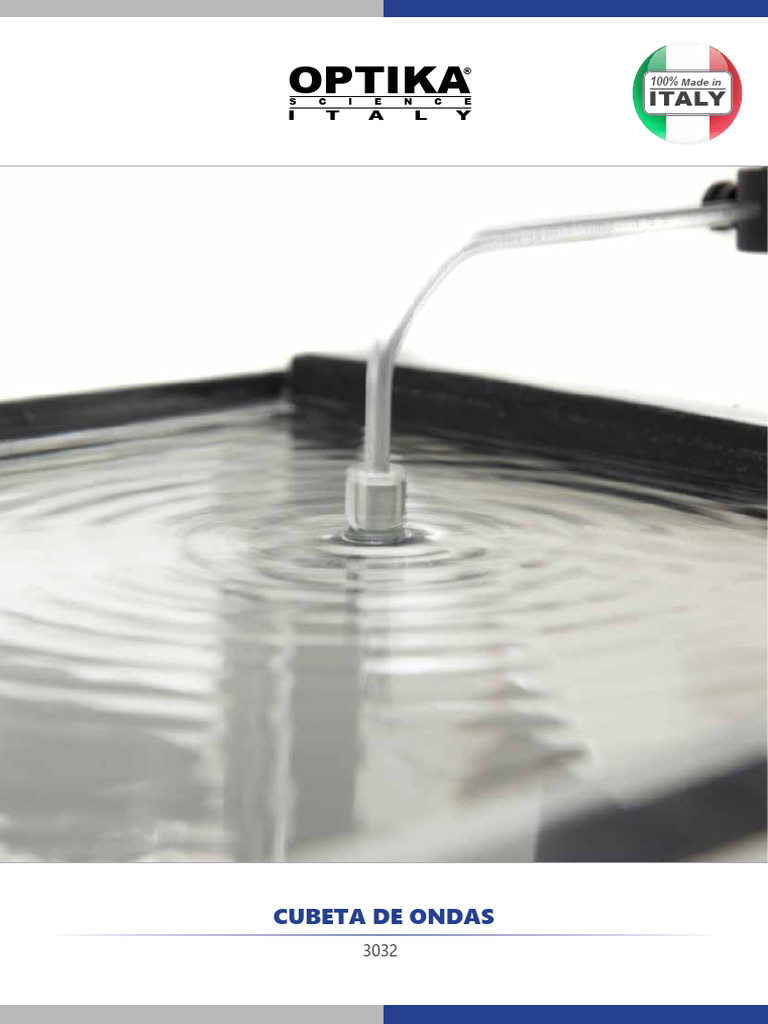OPTIKA Science 3032 Cubeta de Ondas Flyer ES | PDF