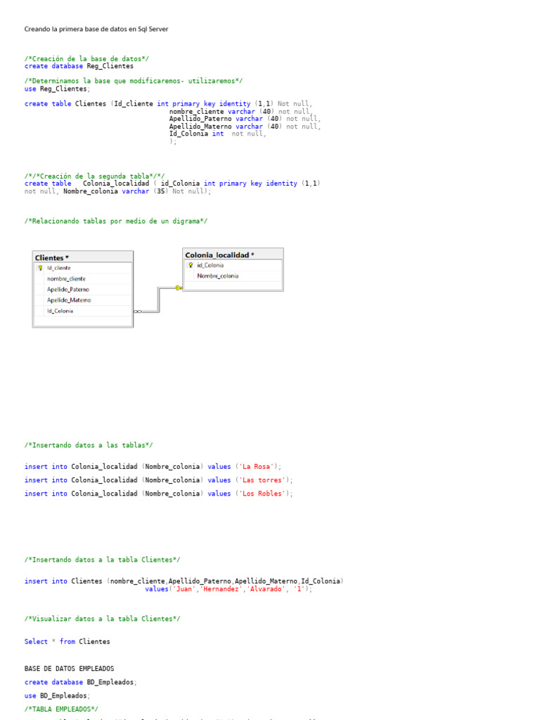 Base de Datos-Básico | PDF | SQL | Datos
