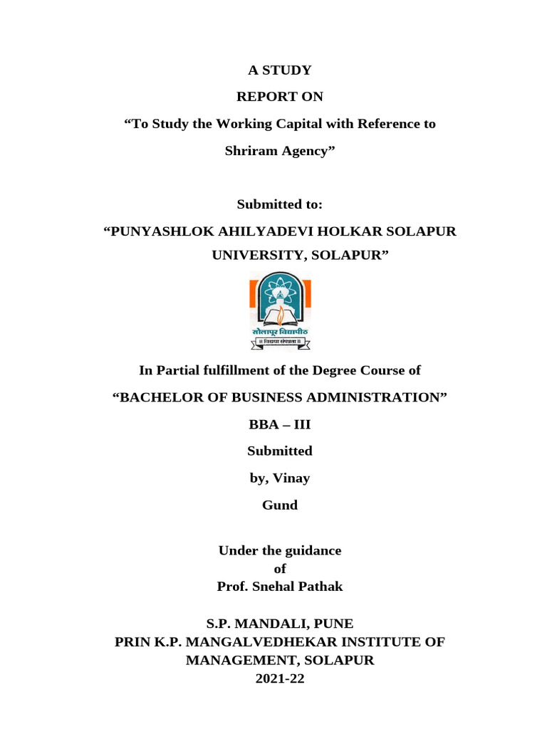 Vinay Gund Degree Final Project | PDF