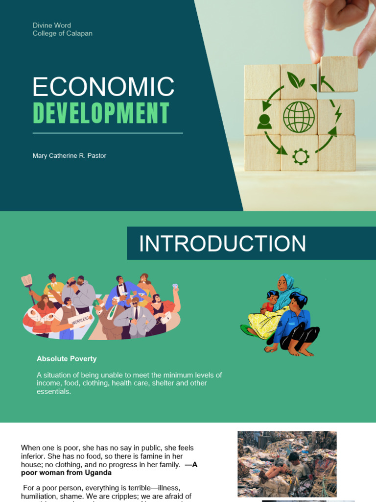 Economic Development 1 | PDF