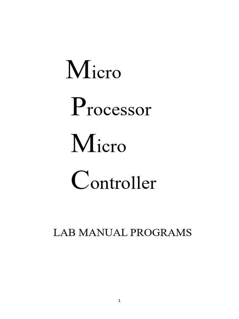 MPMC Introduction | PDF