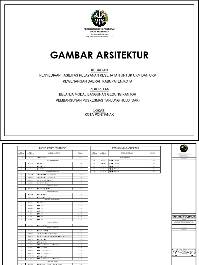 Puskemas Tanjung Hulu ARS | PDF