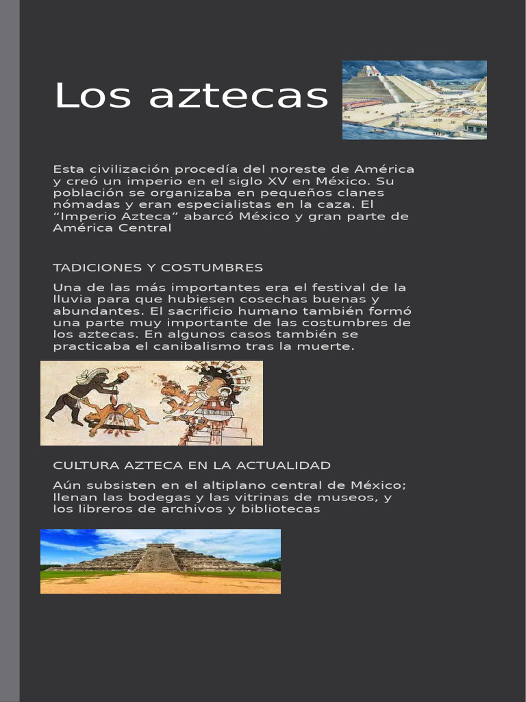 Los Aztecas | PDF