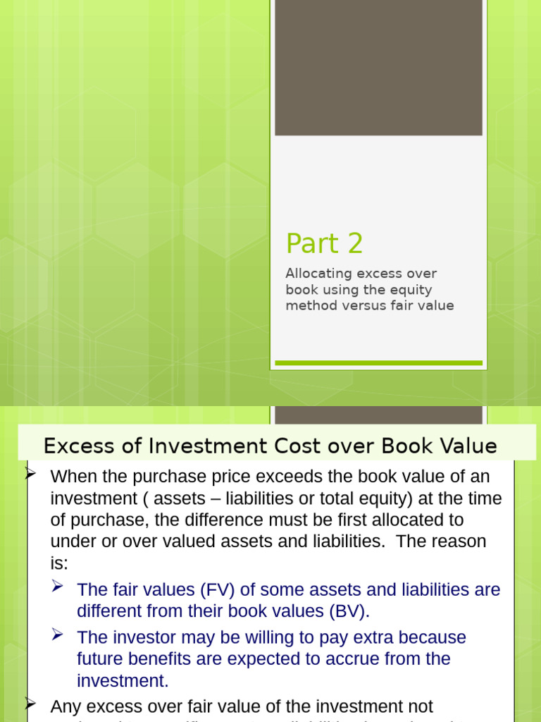 Aa-Part-2-Accounting - Using-Using - The - Equity-Method-1 | PDF