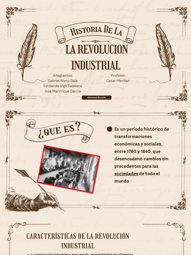La Revolucion Industrial | PDF