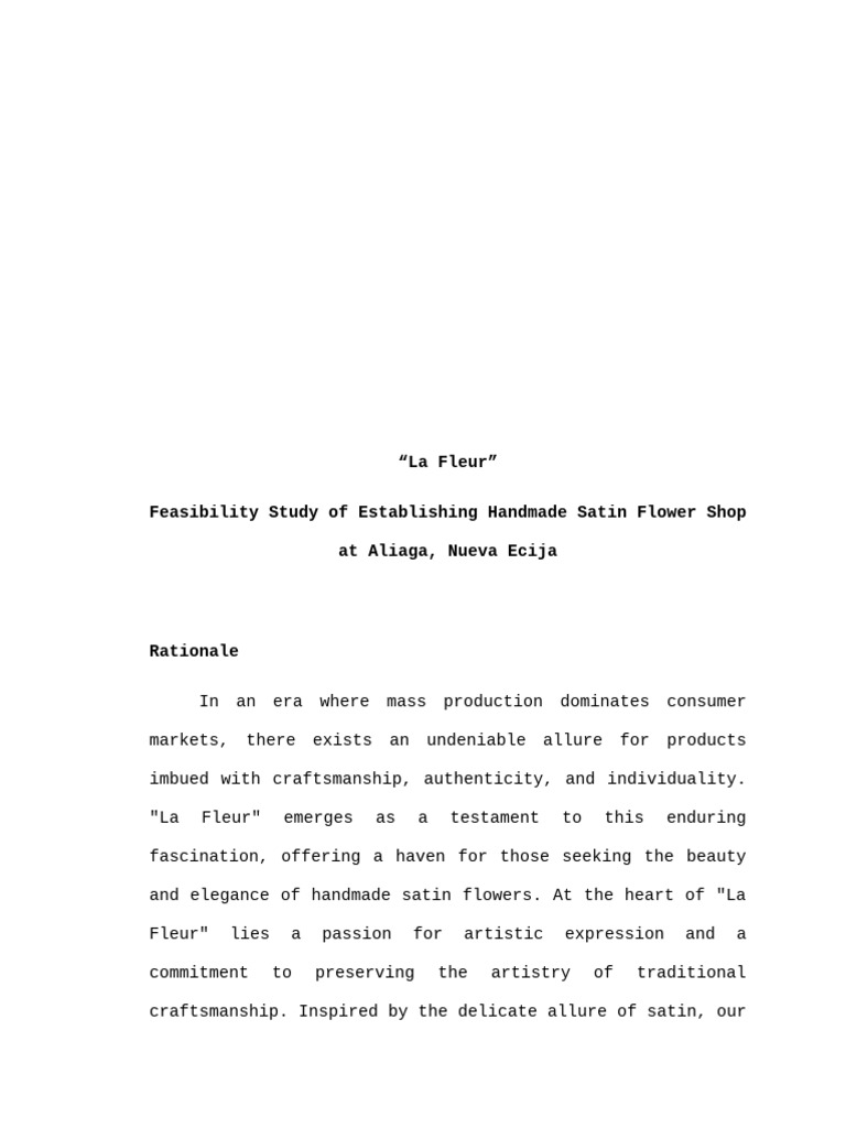 Feasib Title | PDF