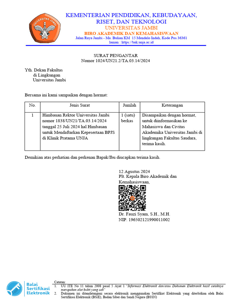 Himbauan BPJS | PDF