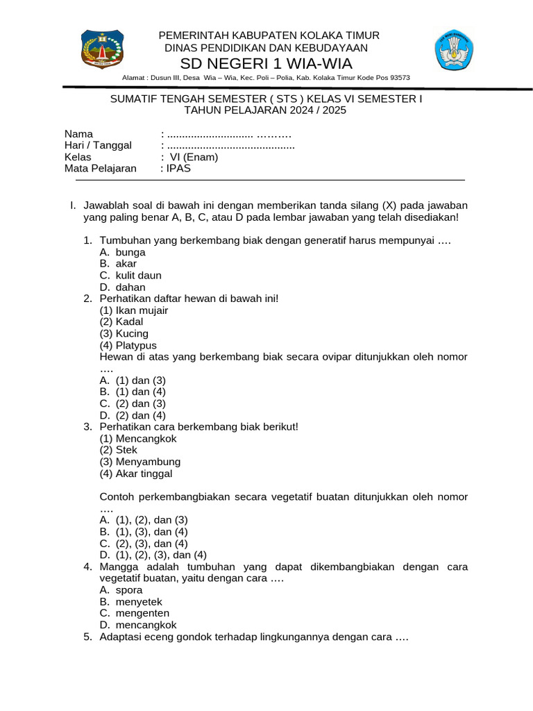 PTS Ipas SMTR 1 | PDF