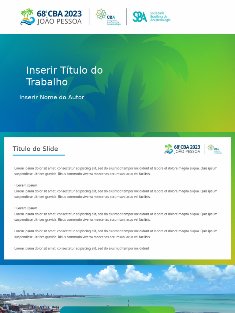 SBA CBA 2023 Template Oral | PDF