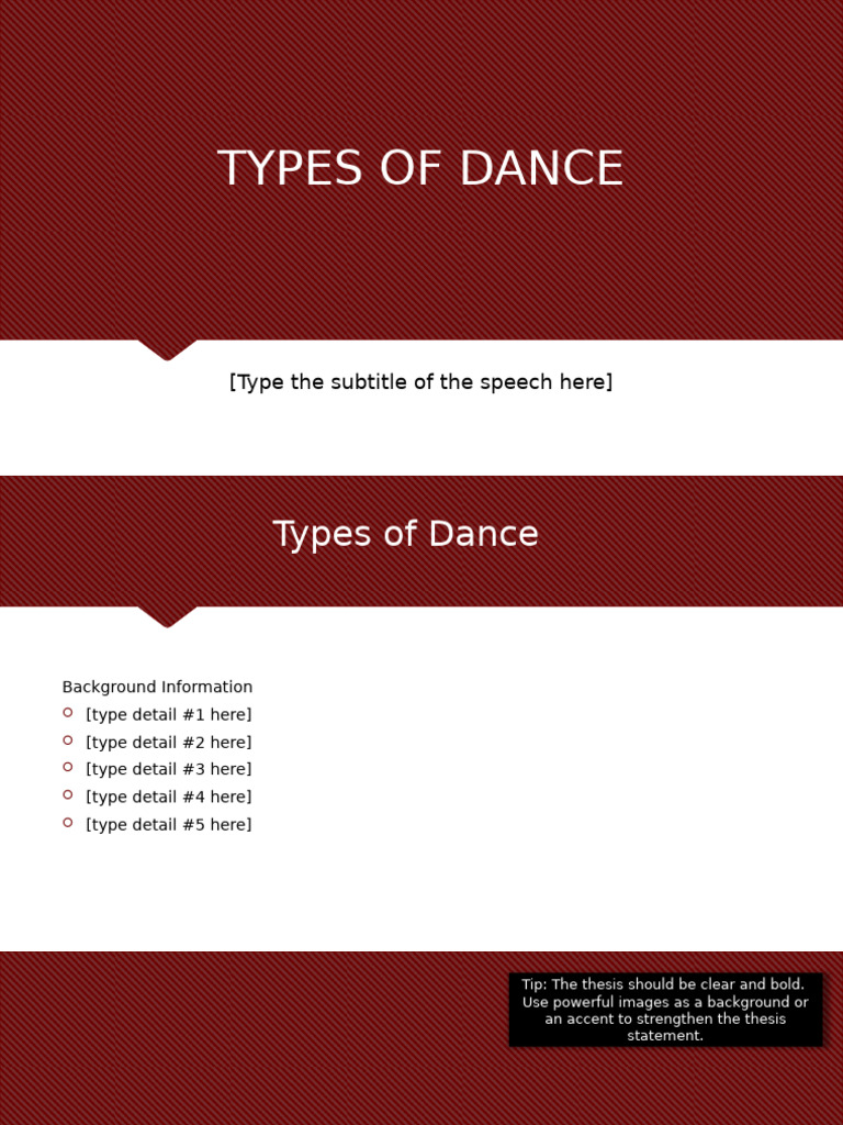 Types of Dance | PDF