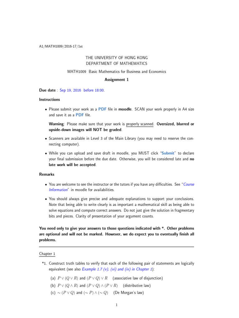 Assignment1 (1009) (16-17 First) | PDF