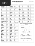 Chart of Brief Forms - Gregg Shorthand PDF | PDF | Jurists | Writing