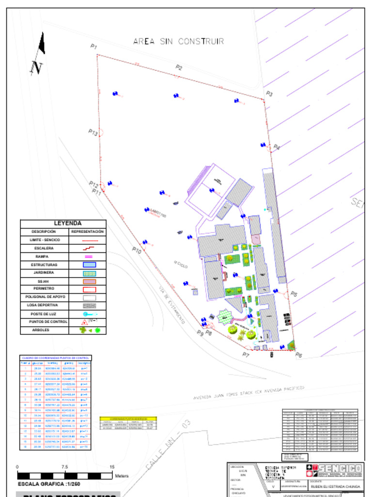 Planocartografico2 Plano Planta a0 | PDF