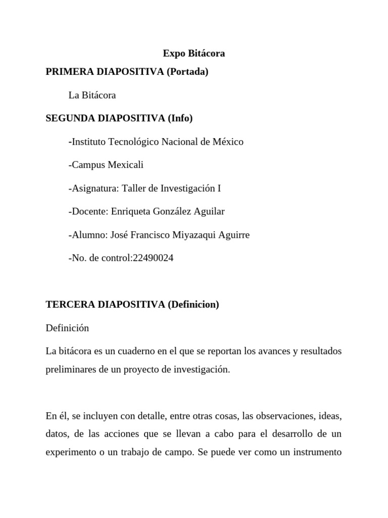 Guía Completa para Crear Bitácoras | PDF | Experimentar | Blog