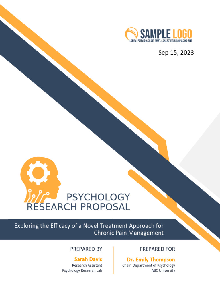 Psychology Research Proposal Template | PDF | Methodology | Science
