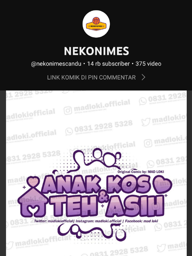 Anak Kos & Teh Asih 1 | PDF