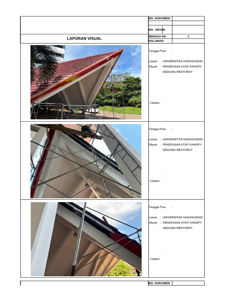 Copy of Laporan Progres Dokumentasi 3(1) | PDF