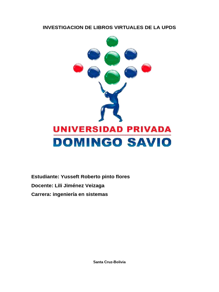 Libros Upds Virtuales | PDF
