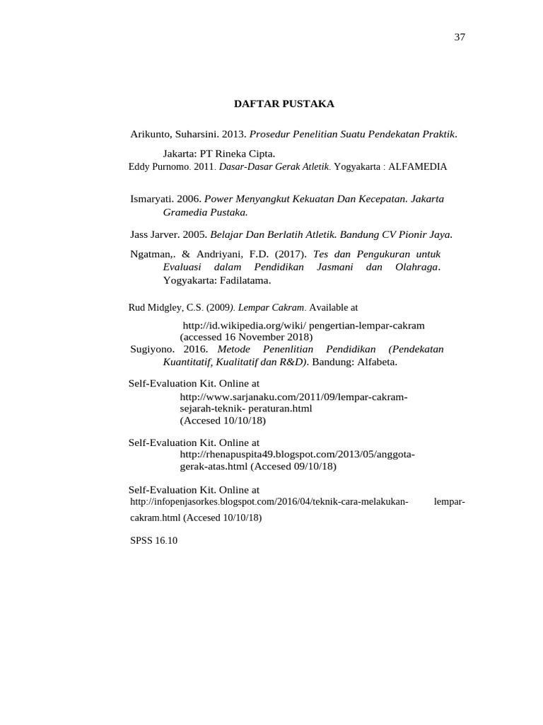 Skripsi Pustaka - Lampiran Debi12) | PDF