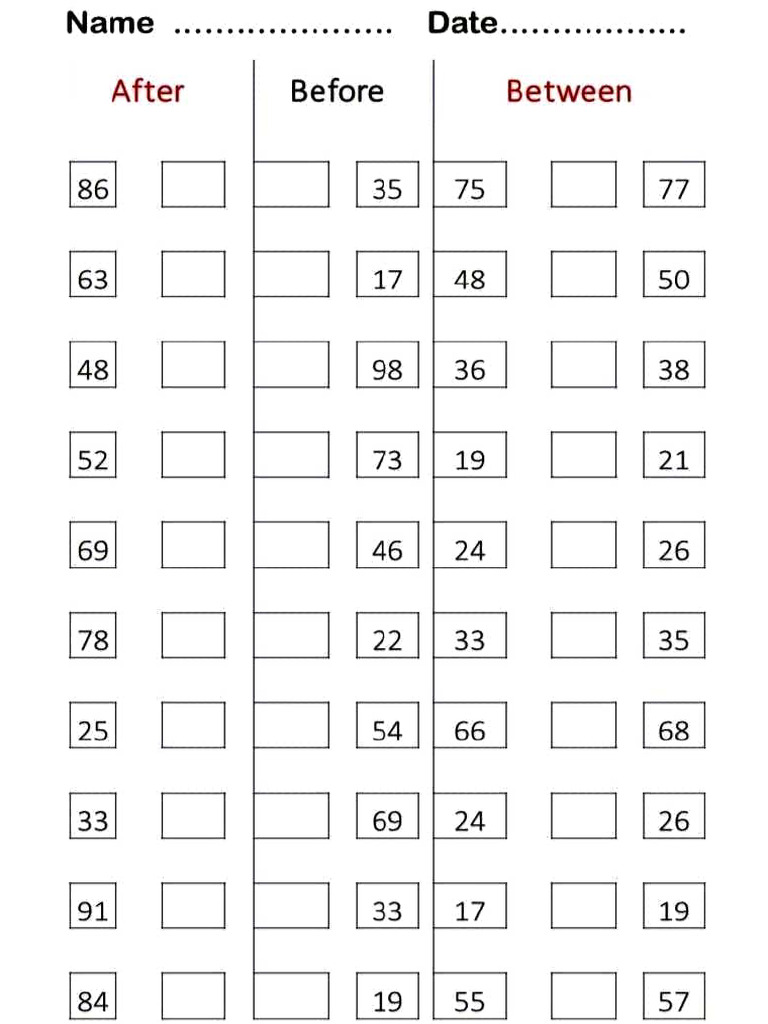 Math Practice Worksheets - 2 | PDF