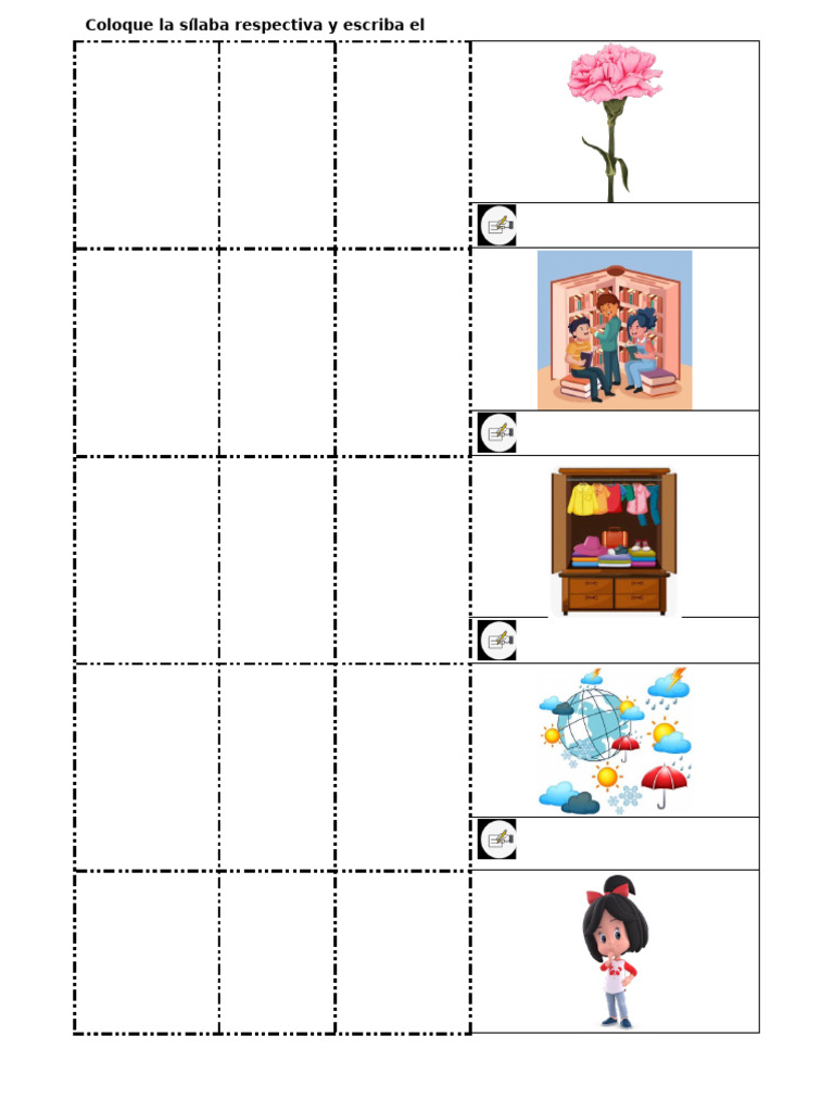 sílaba cl 5-9-24 | PDF