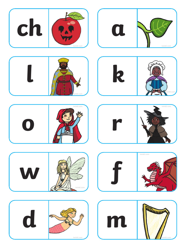 Cfe e 2550745 Fairyland Initial Sounds Dominoes Ver 1 | PDF