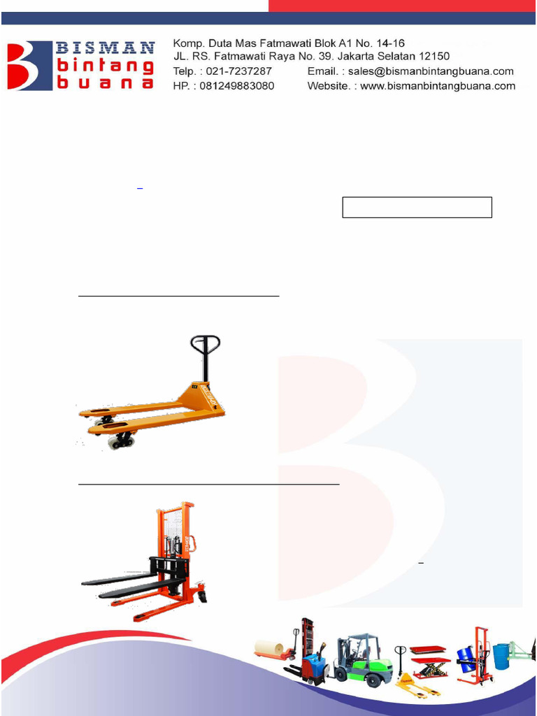 PNW-PJL.BBB.241024.1 PT. SENTRAL LAHARINDO SERVIS (Hand Pallet 2,5 Ton ...