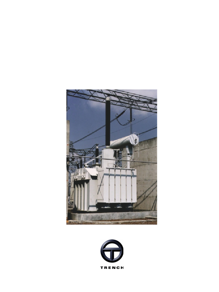 E322.9 (COT 1175_2100) Transformer Bushing Catalogue | PDF