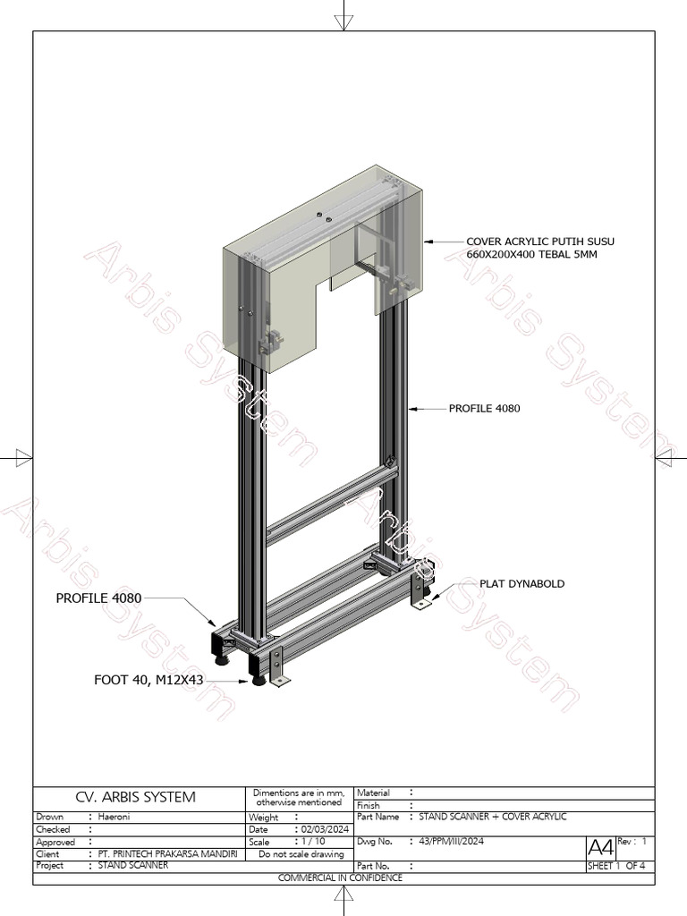 43 DWG Stand Scanner + Cover Acrylic Mar 2024-3 | PDF