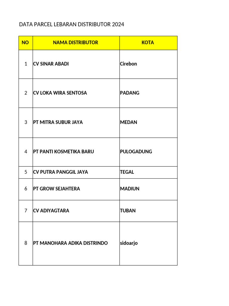 Data Parcel 2024 Update | PDF
