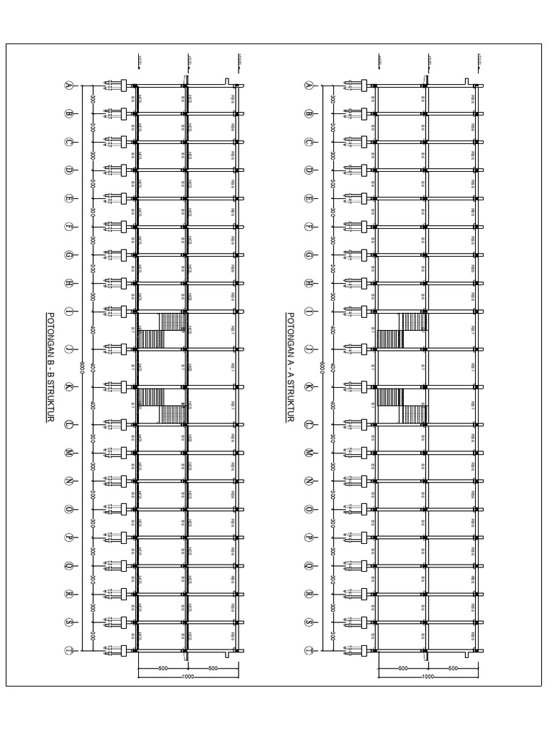 Potongan A A Dan B B Struktur Pdf