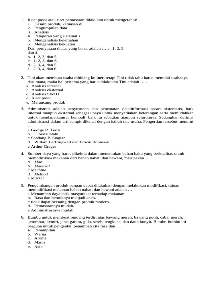 pts 1 kwu kelas 12 paket 45 | PDF