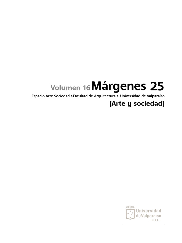 MARGENES UV. VOL 16. N 25 | PDF