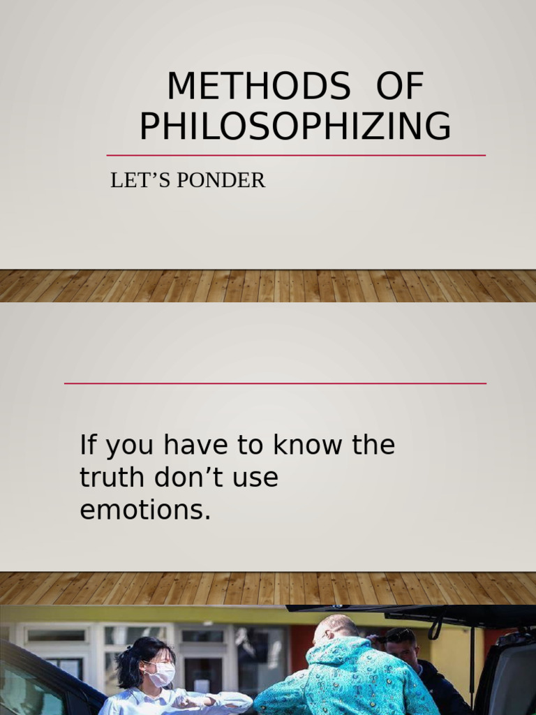 Methods of Philosophizing | PDF