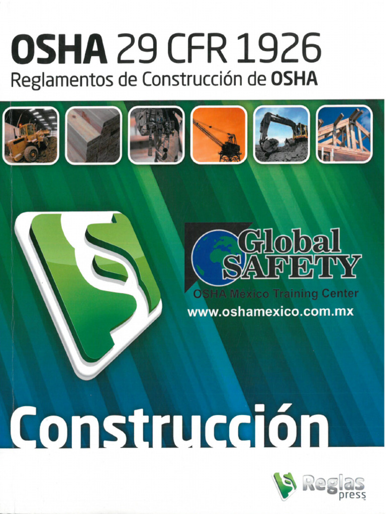 Libro Osha CFR 1926 | PDF