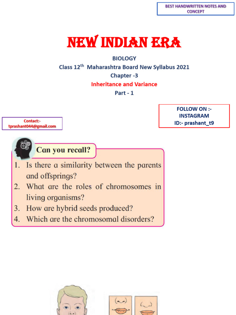 12th Bio Ch3 | PDF