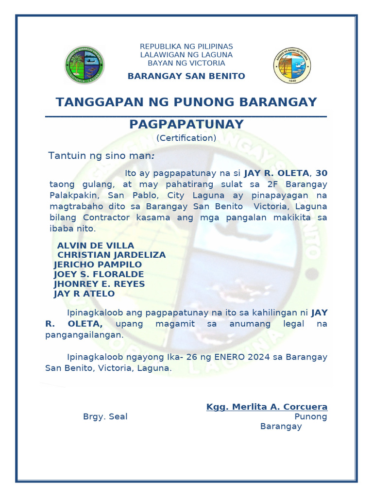 Working Permit | PDF