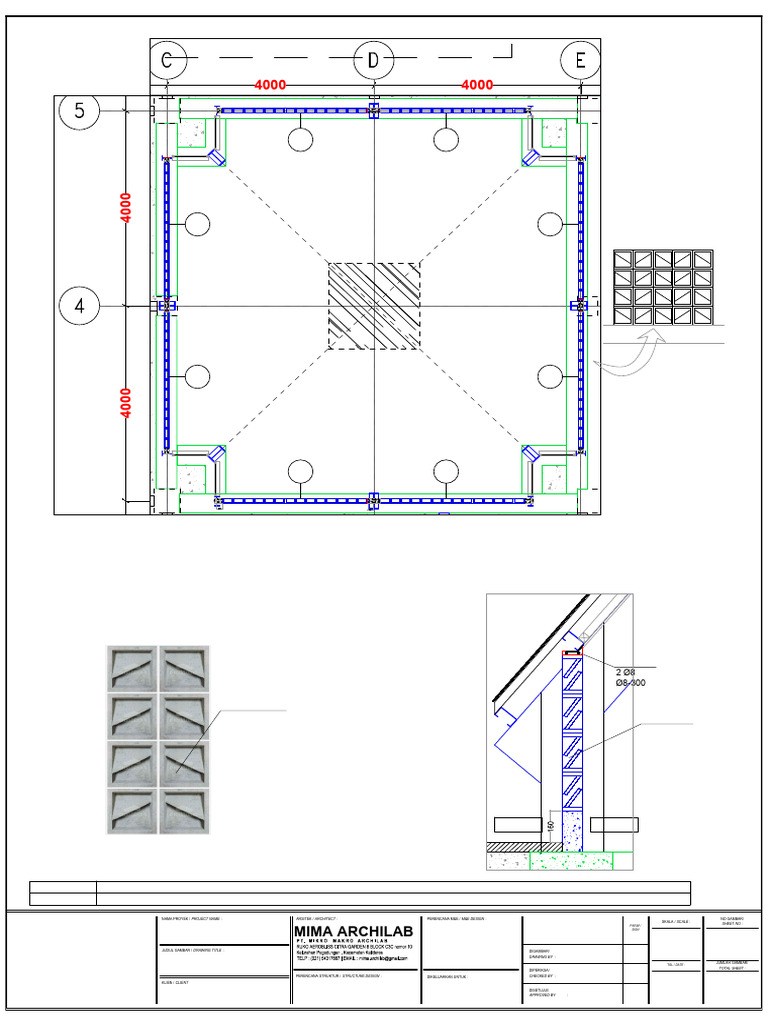 Denah Rooster Dak Atap | PDF