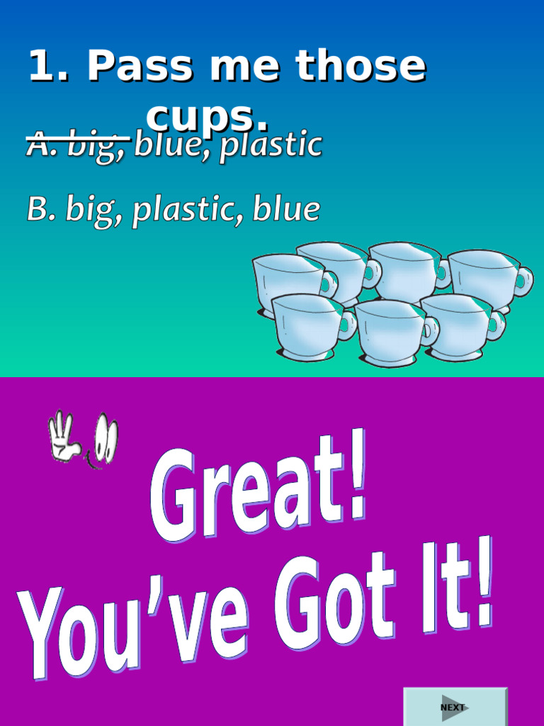 order of adjectives-activity_124522 | PDF