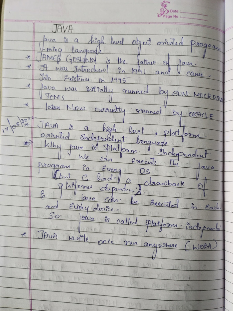 Java Notes | PDF