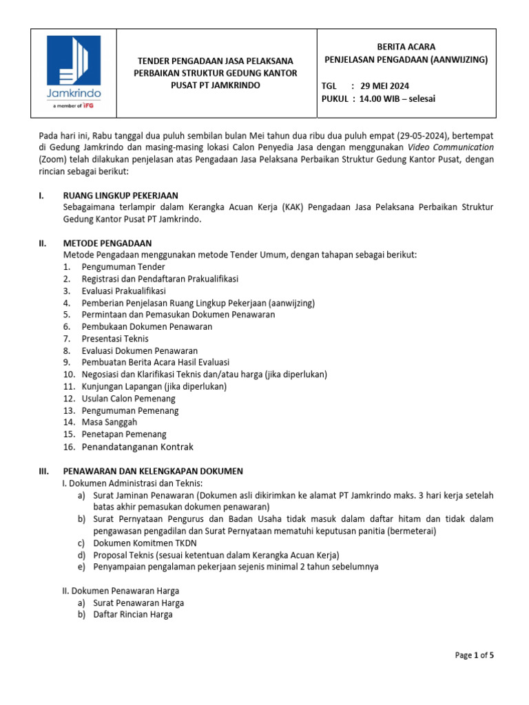 BA Aanwijzing - Struktur | PDF