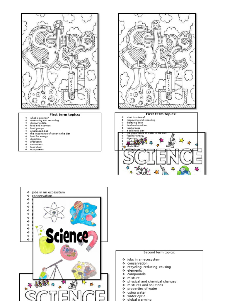 Front Pages Science 5th | PDF