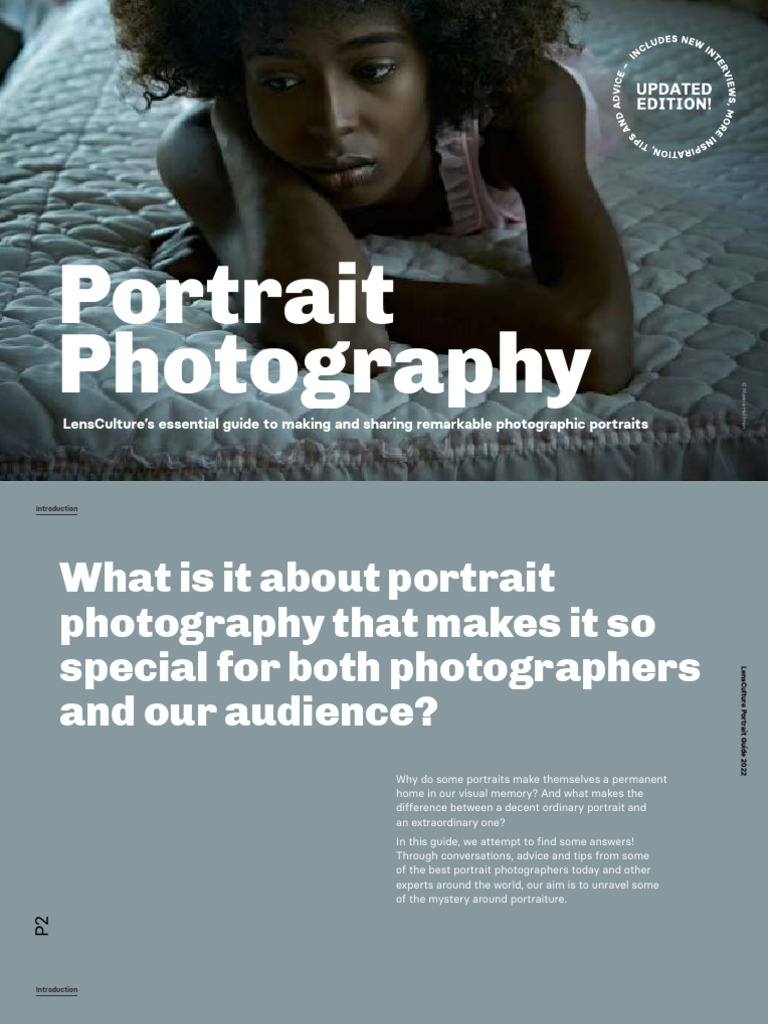 LensCulture Portrait Guide 2022 | PDF