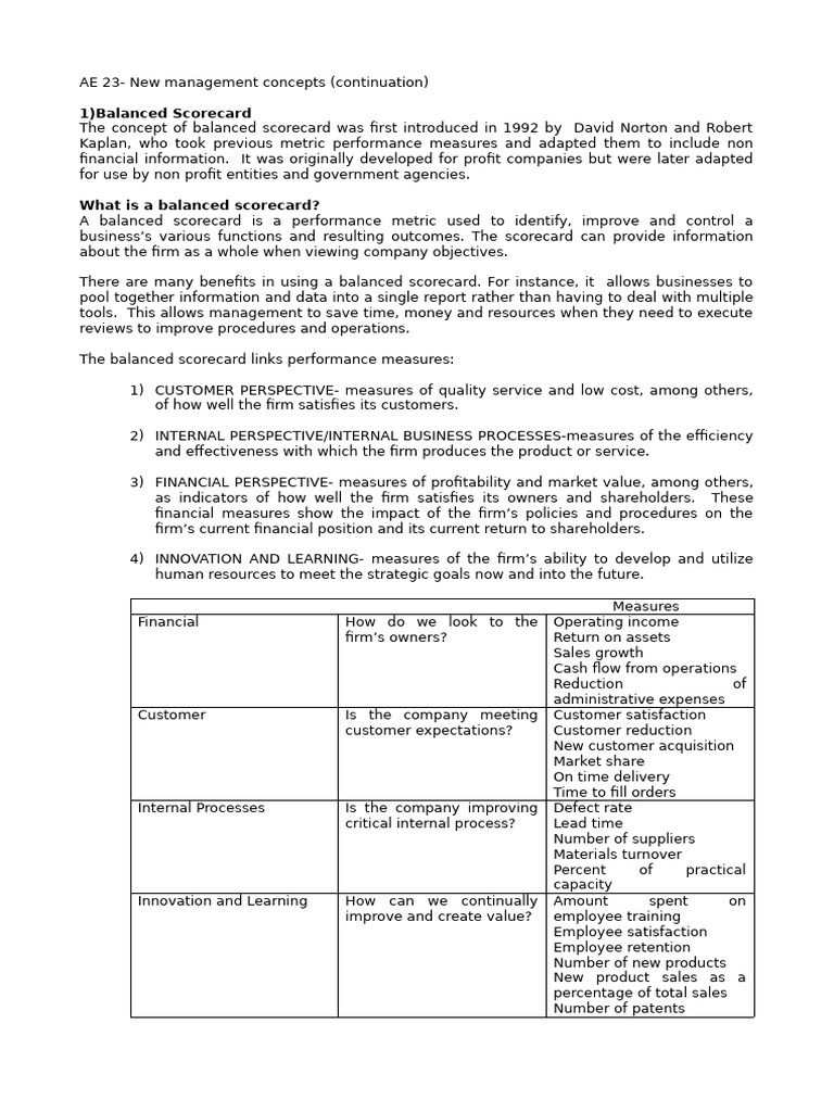 AE23 New MGT - Techniques 3 | PDF