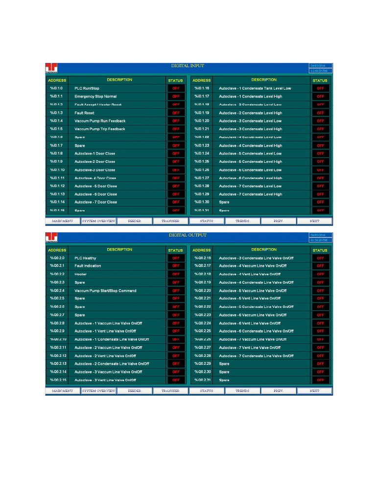 SCADA - 1 Autoclave | PDF