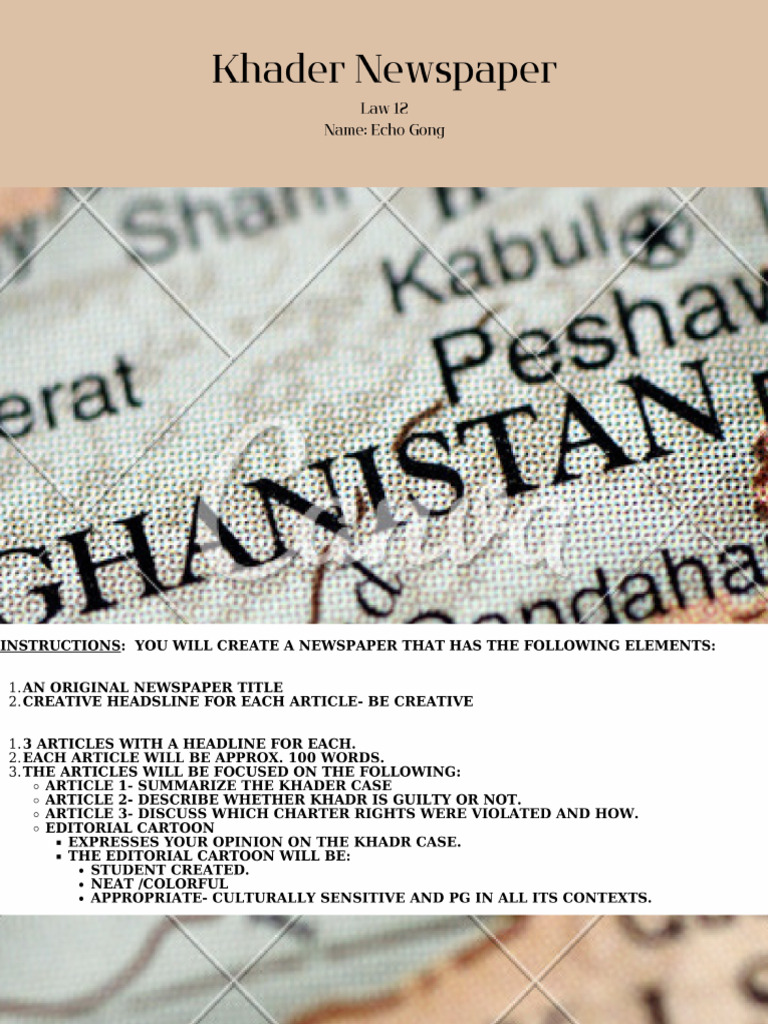 Khader Newspaper | PDF