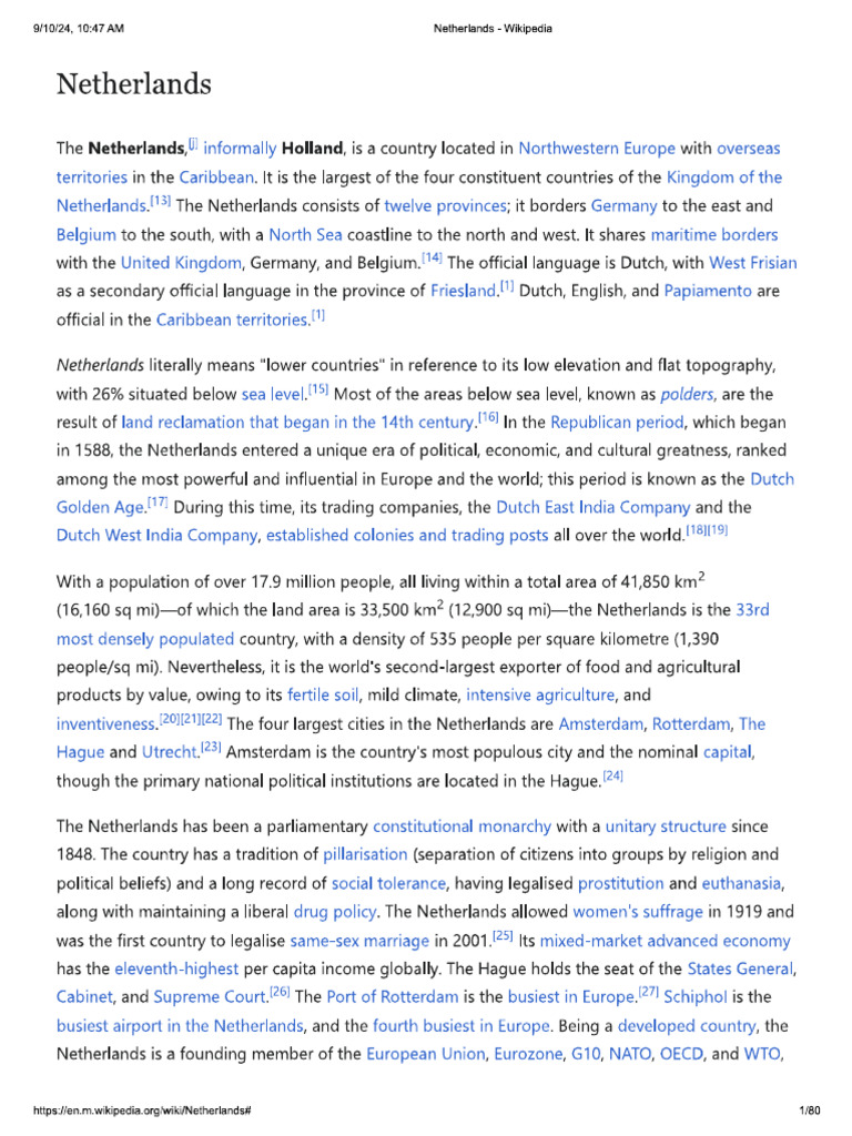 Netherlands | PDF